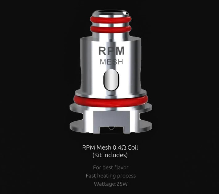RPM 0,4 Ohm Mesh Coil UNIDAD | RPM Kit - Smok | Bog Vape Colombia
